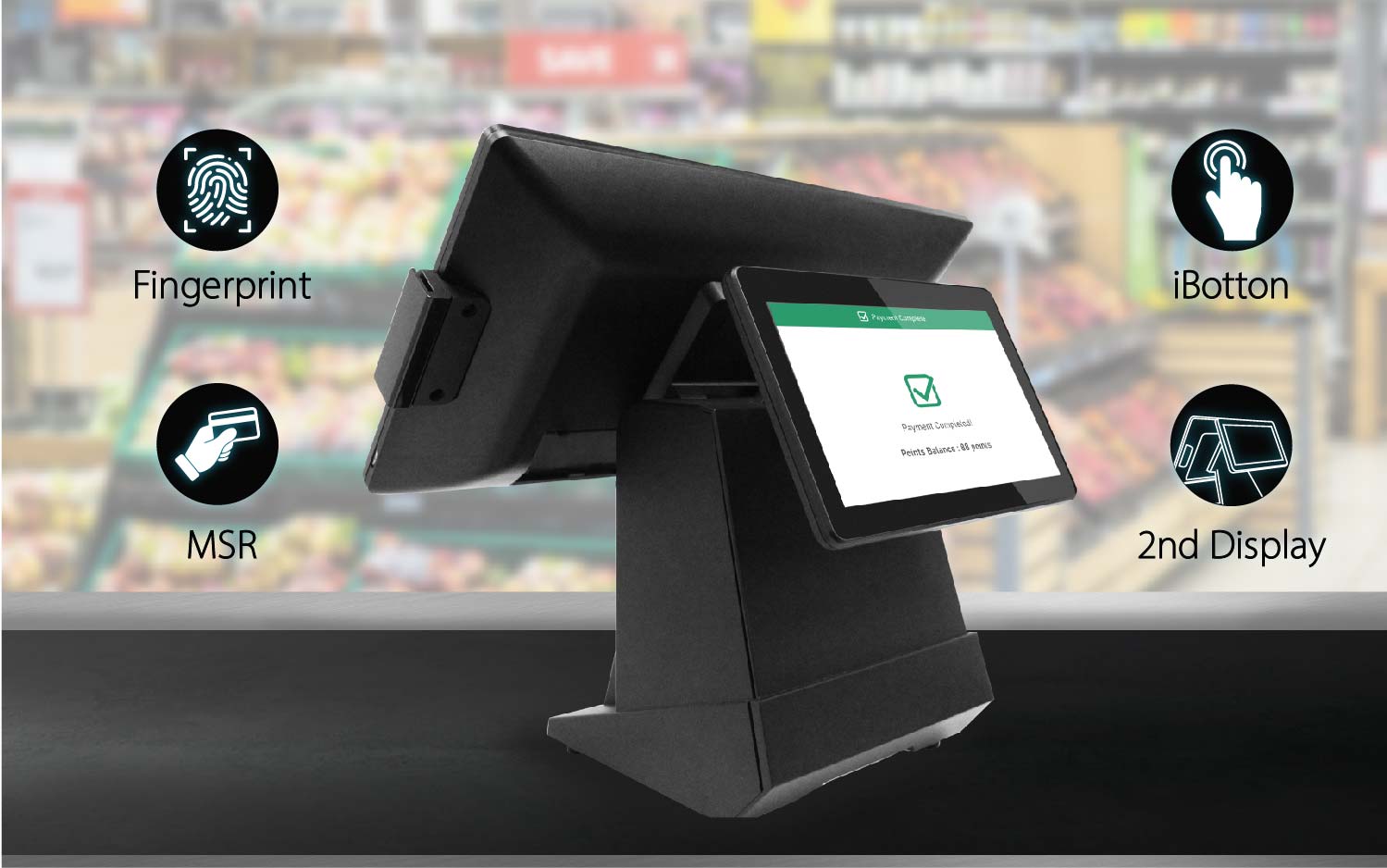 18.5" Widescreen POS Solution_Hospitality_Products | Flytech Technology ...